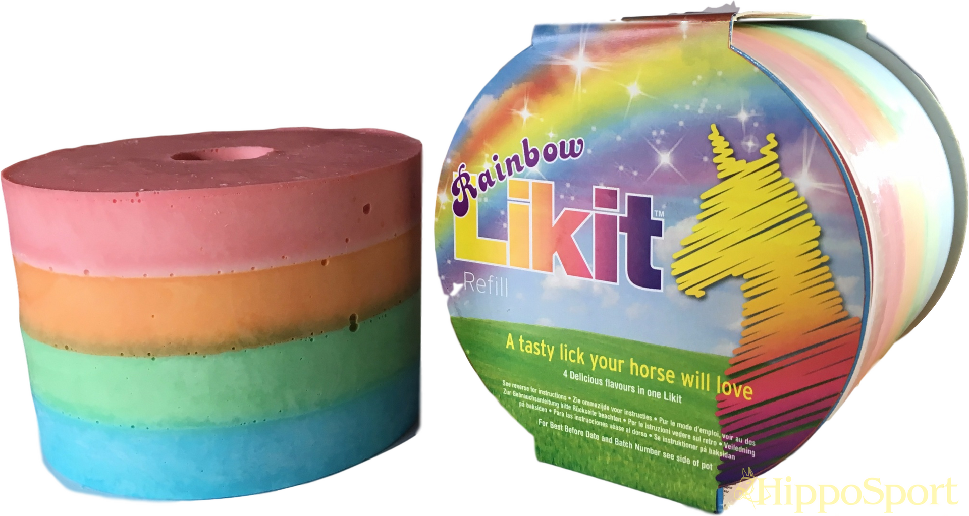 Likit Rainbow Carousel Tin namipurkki | Hevosnamit ja hevosten herkut ...